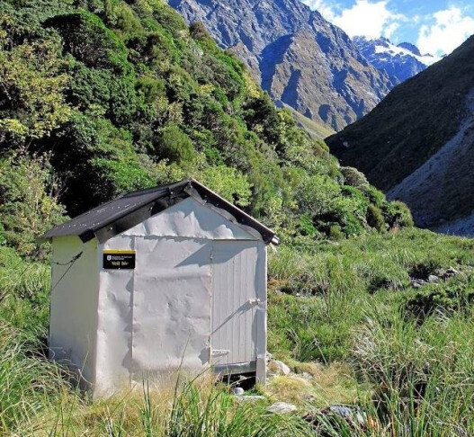 Veil Bivouac (old site) - Rangitata/Rakaia Headwaters Conservation Area ...