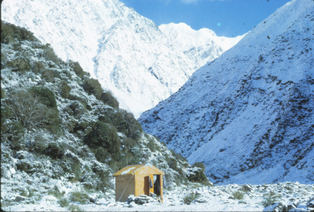 Veil Bivouac (old site) - Rangitata/Rakaia Headwaters Conservation Area ...