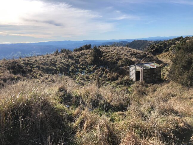 Bell Rock Hut - Private land, Hawke's Bay | Hut Bagger