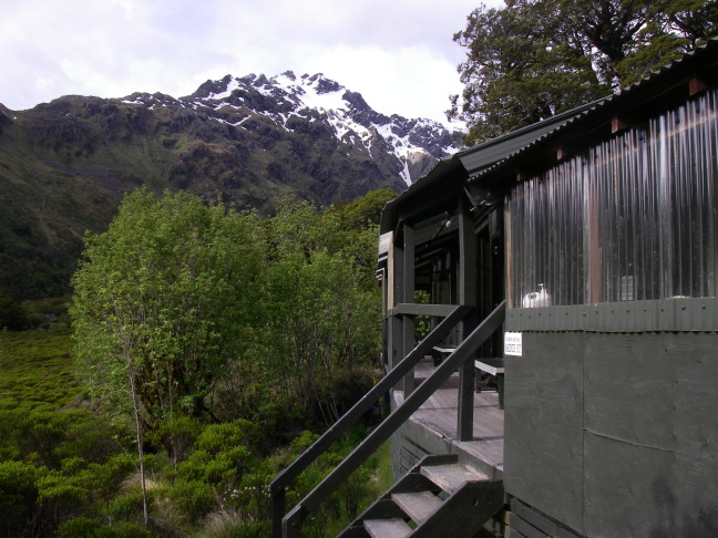 Lake Mackenzie Lodge (old) - Fiordland National Park, Southland | Hut ...