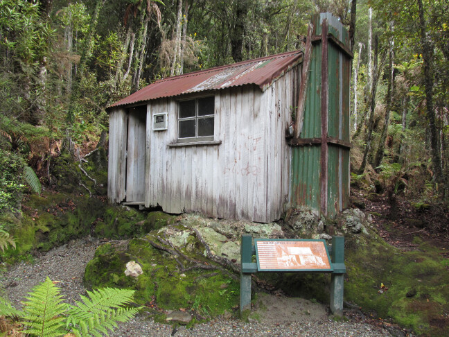 Miners Hut (replica) - Stewardship Land, West Coast | Hut Bagger