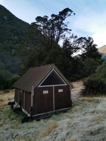 Young Valley Staff Hut - Mount Aspiring National Park, Otago | Hut Bagger