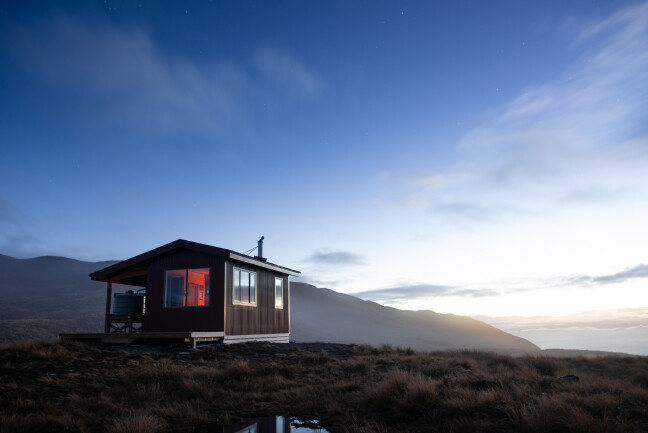 Mataketake Hut (Andy Dennis Hut) - Cook River / Weheka to Haast River ...