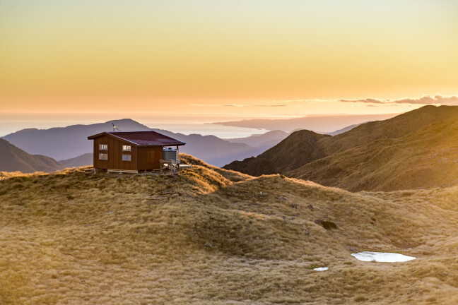 Mataketake Hut (Andy Dennis Hut) - Cook River / Weheka to Haast River ...